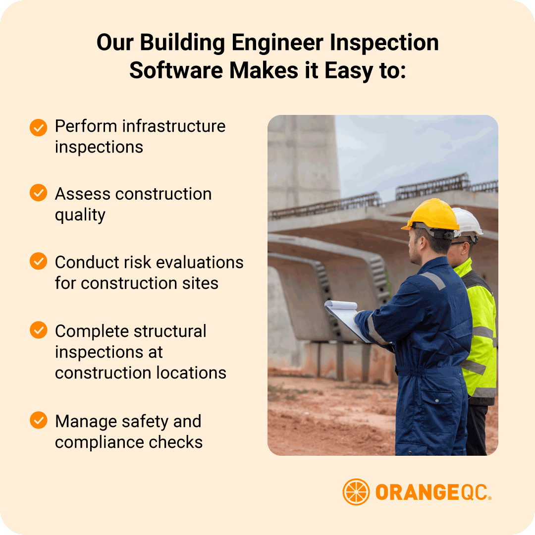 Building Engineer & Construction Inspection Software - OrangeQC